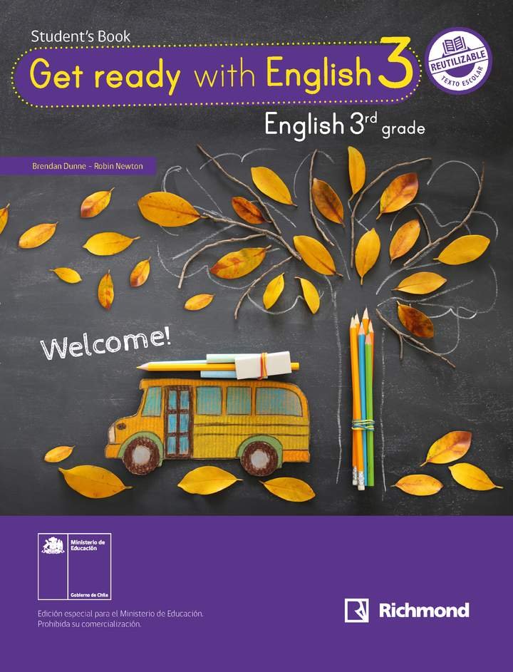 Libro de Inglés 3° Básico PDF 2026